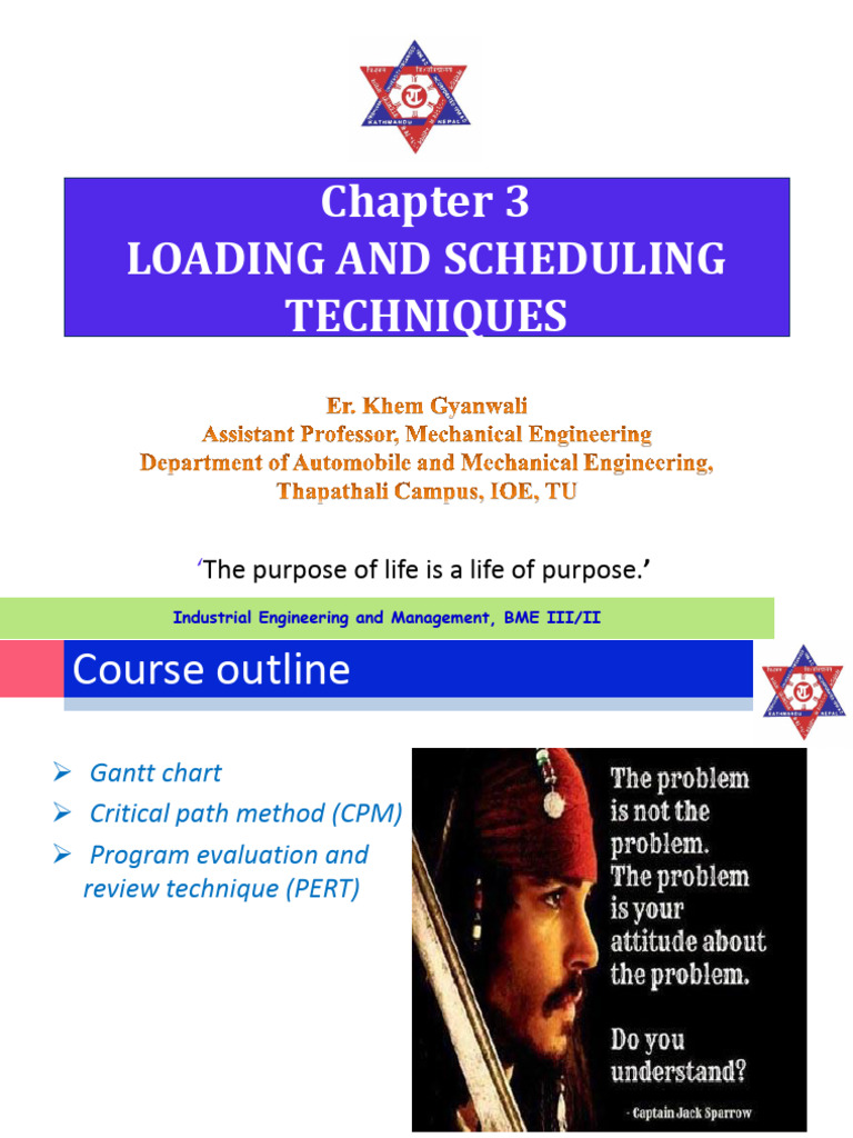 Loading and Scheduling Techniques | PDF | Systems Theory | Analysis