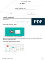 192.168.31.1 - Jio Fiber Router Login | PDF | Login | World Wide Web