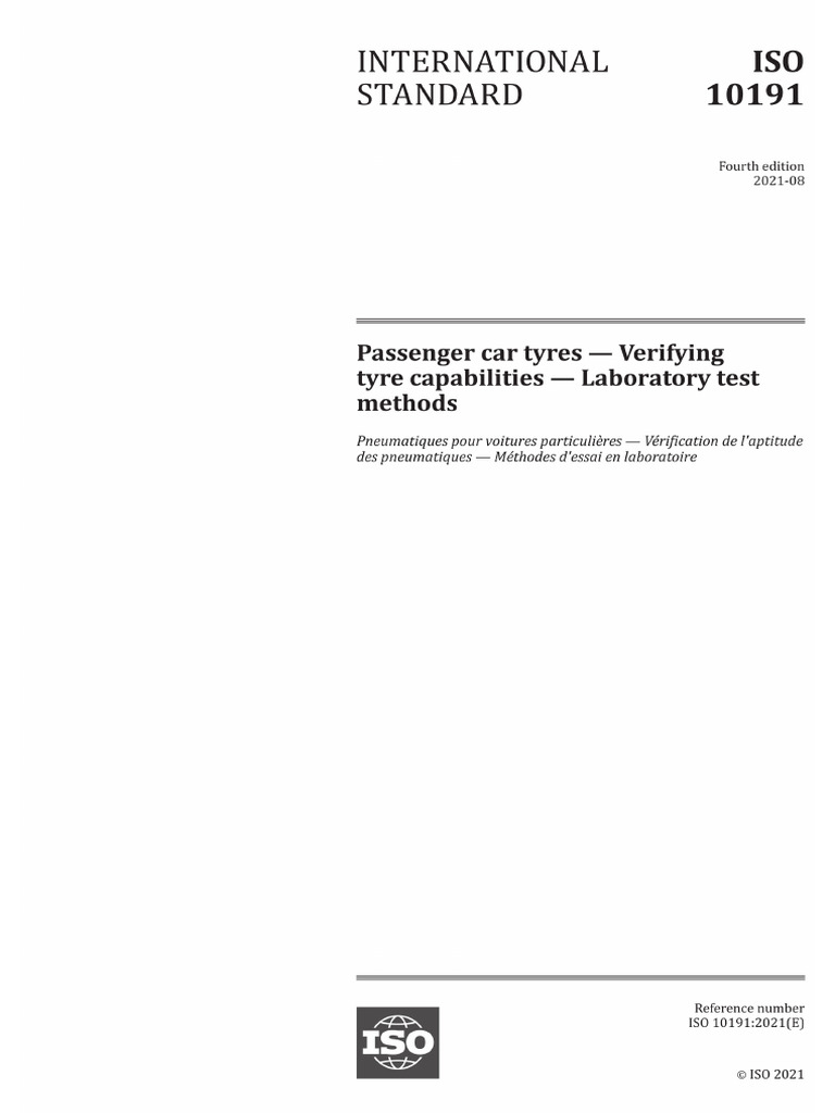 Iso 10191-2021 | PDF