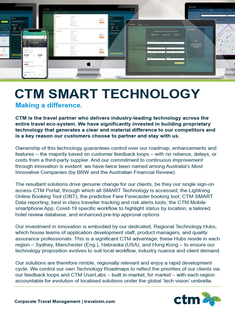 CTM Technology Overvie | PDF | Risk | Smartphone