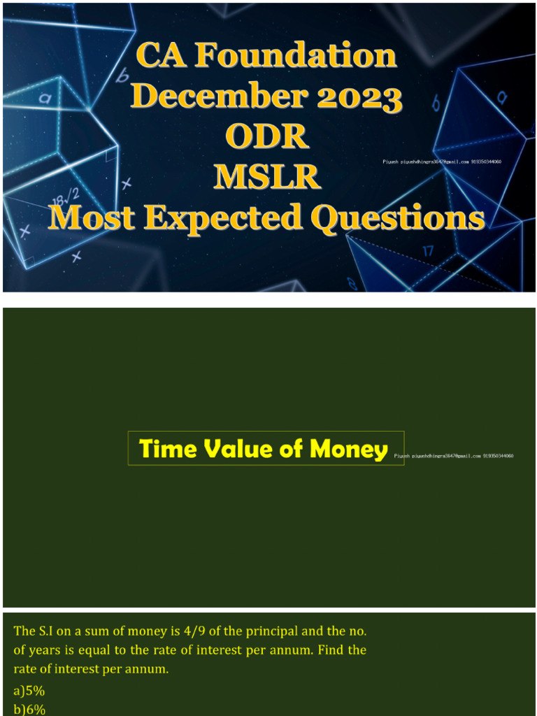 Mslr Marathon Part 1 Pdf