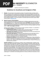 Intraperitoneal Ip Injection in Rats and Mice Sop | PDF | Injection ...
