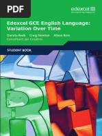 Edexcel International GCSE English Anthology | PDF