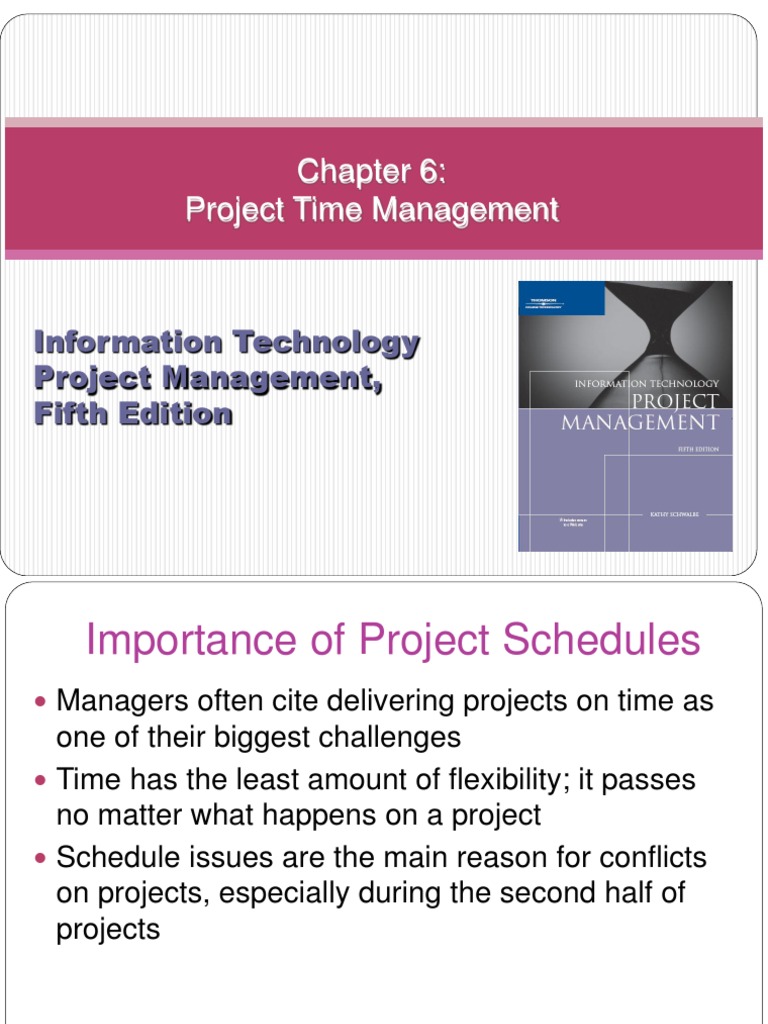 Project Time Management | PDF | Product Development | Project Management