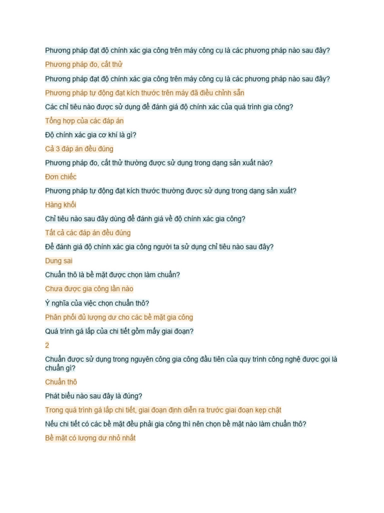 Trac Nghiemj KTCTM | PDF