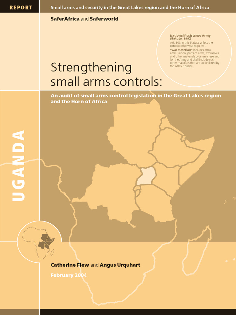 Horn Uganda 1 | PDF | Firearms | Ammunition