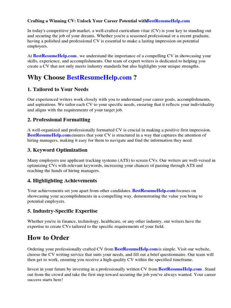 CV Writing Format Kenya | PDF | Accountant | Résumé