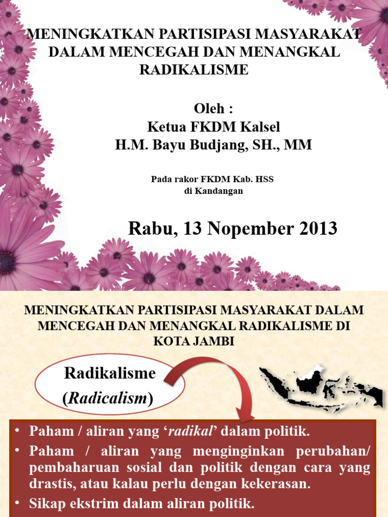 Bahan Materi Radikalisme Pdf