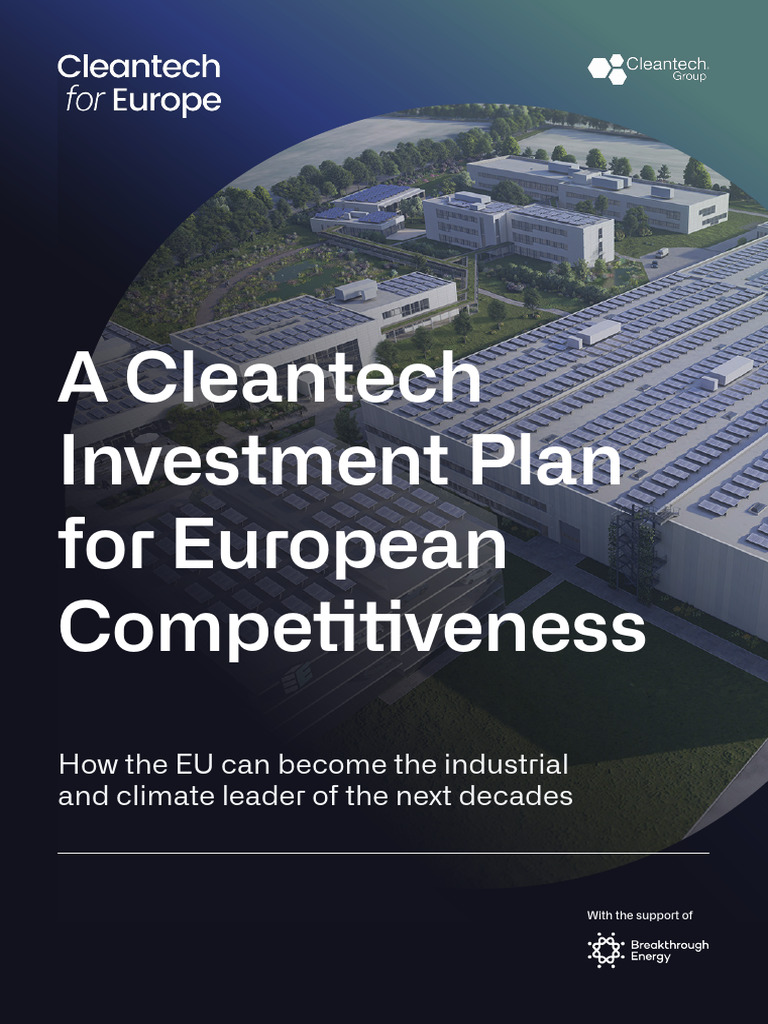 EU Cleantech Investment Plan Report | PDF | Clean Technology | Venture ...