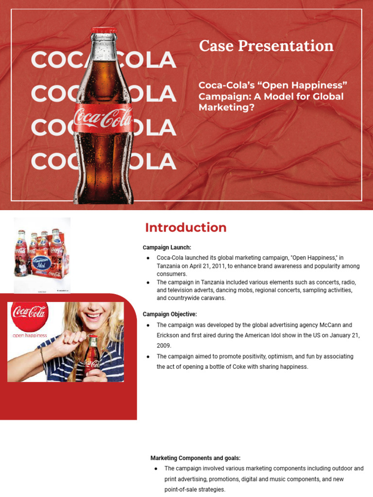 Coca Cola | PDF | Coca Cola | The Coca Cola Company