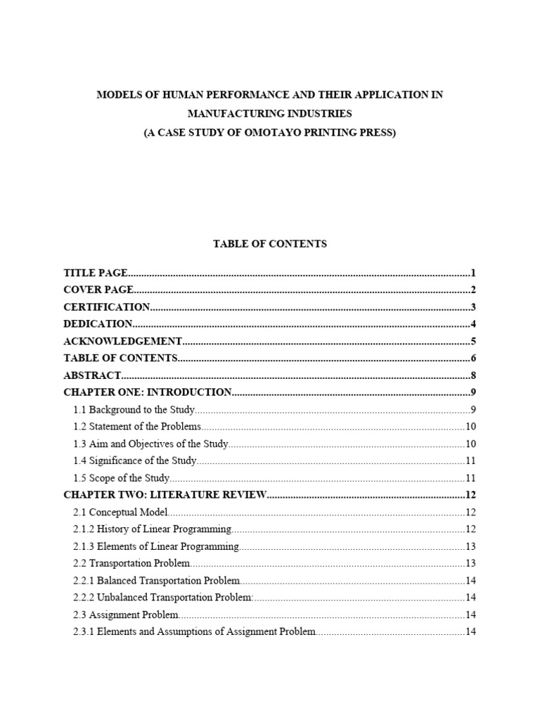 Models of Human Performance | PDF | Conceptual Model | Applied Mathematics