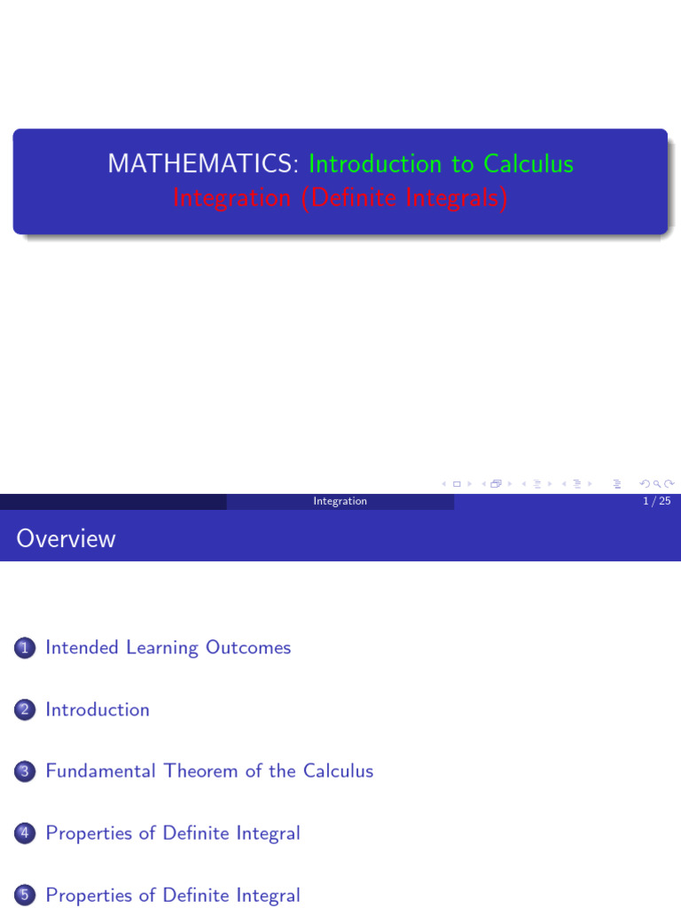 Mat100 Integration Definite-1 | PDF | Integral | Area