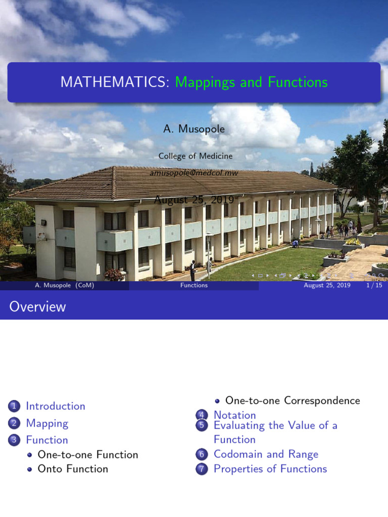 Functions Pdf Function Mathematics Functions And Mappings 1987