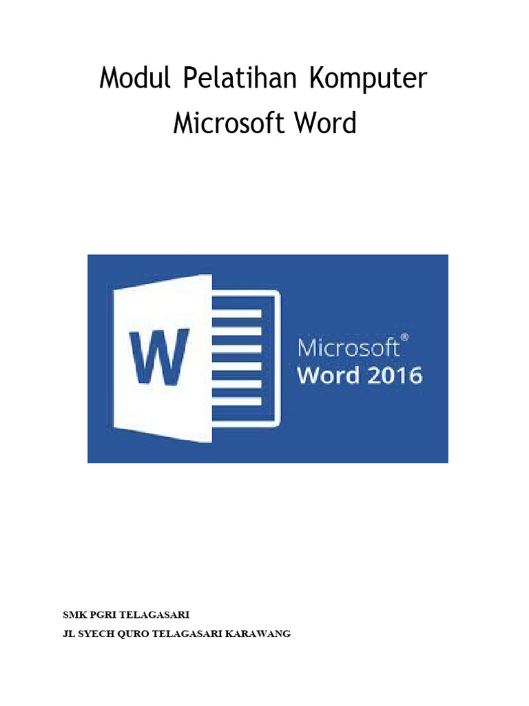 Modul Word | PDF | Komputer