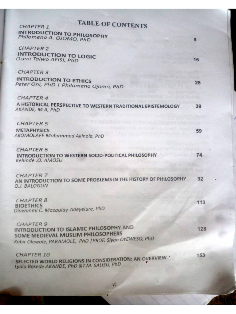 GNS 301 Text Chapter 1 To 5 | PDF