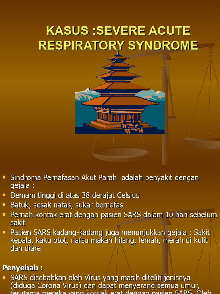 Kasus Sar-2 | PDF | Pengembangan Diri | Kesehatan Holistik