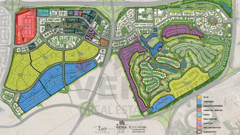 Dubai Hills Master Plan | PDF