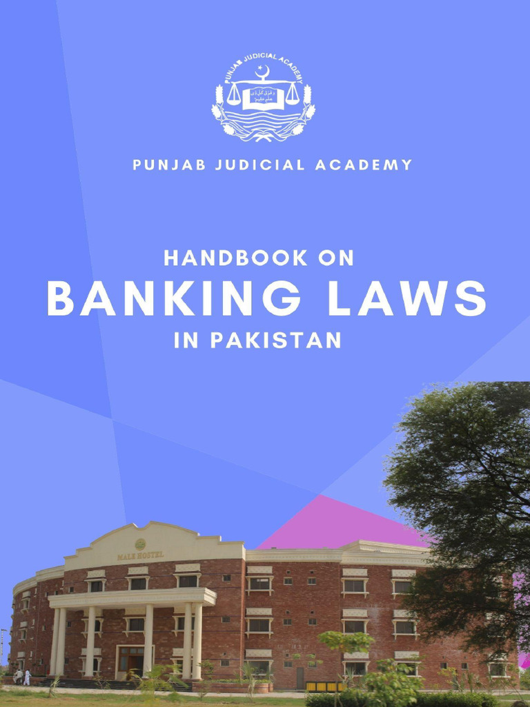 Handbook On Banking Laws Writtten by Hon'ble Justice Ayesha A. Malik ...