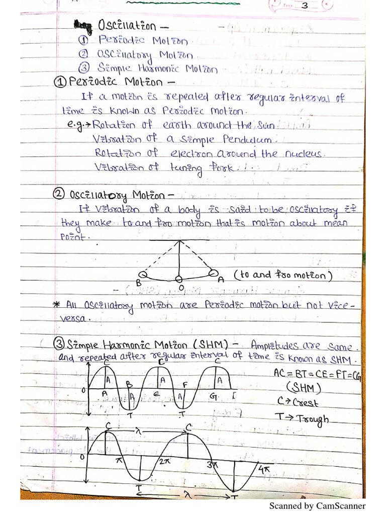 GE - 1 (Unit - 2) (Oscillation and Waves) | PDF