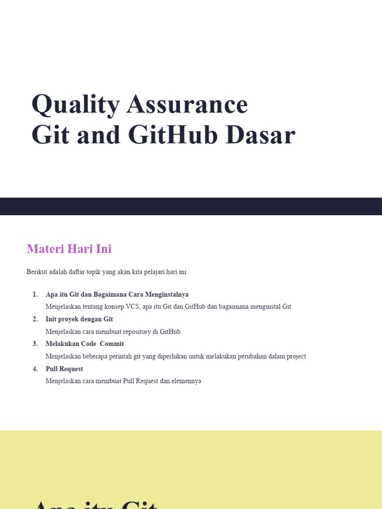 Git and GitHub | PDF