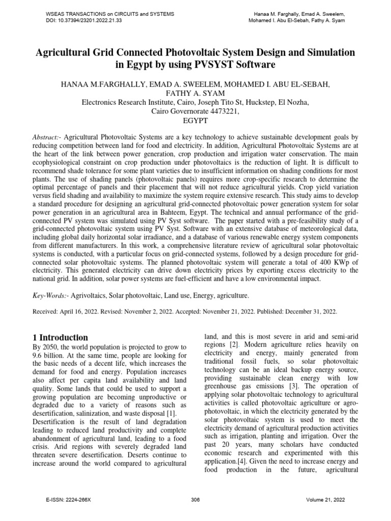 Paper 3 | PDF | Photovoltaics | Photovoltaic System