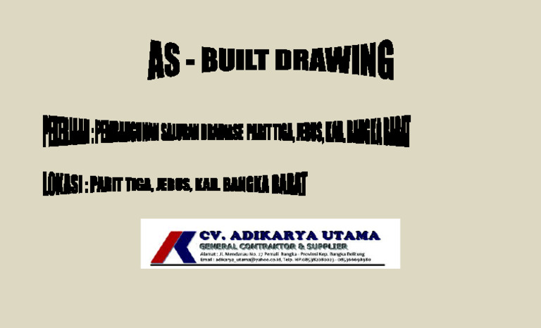 Kop Asbuilt | PDF