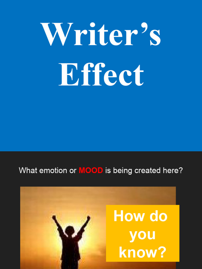 Grade 9 - Writer's Effect | PDF | Punctuation | Linguistics