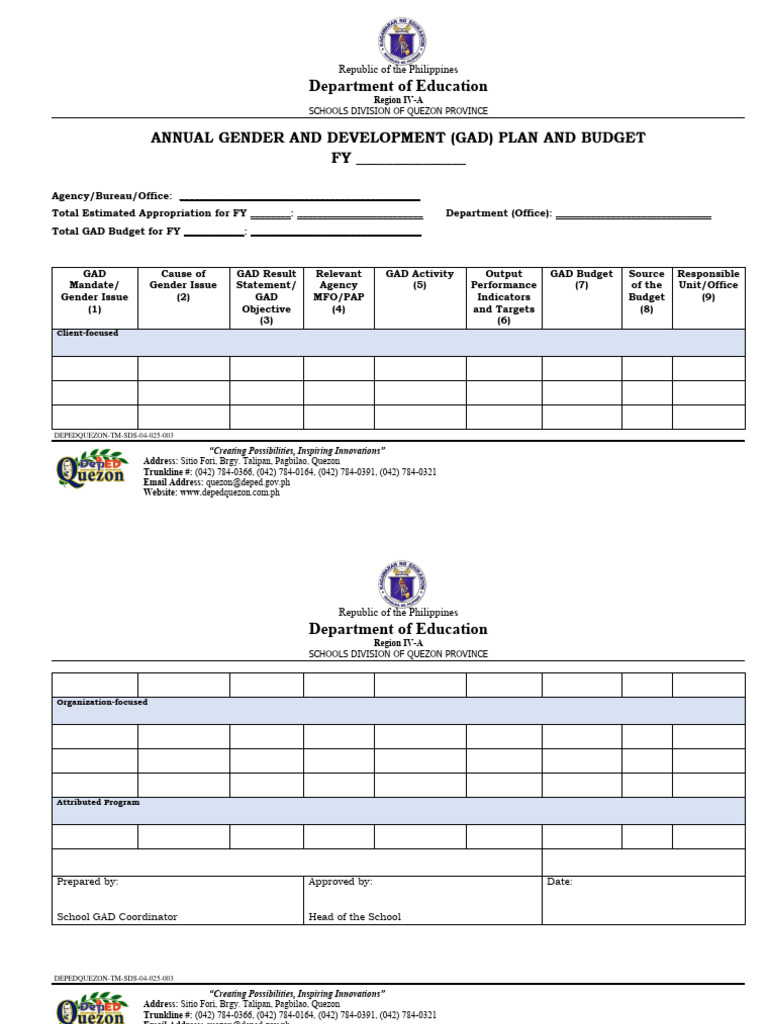 GPB Template | PDF | Government