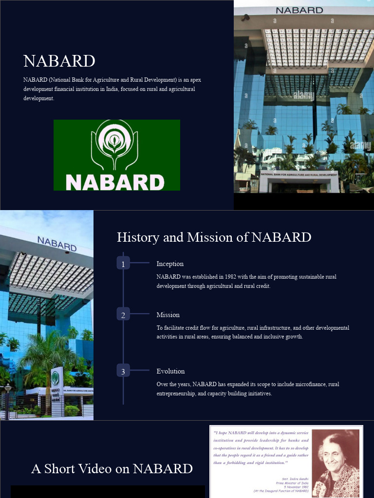 NABARD | PDF | Economic Development | Economies