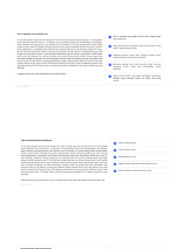 Soal Lit 1 Februari | PDF