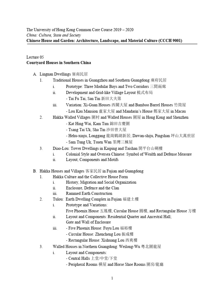9001 Lecture 05 Handout | Download Free PDF | East Asia | China 9001 Lecture 05 Handout | Download Free PDF | East Asia | China