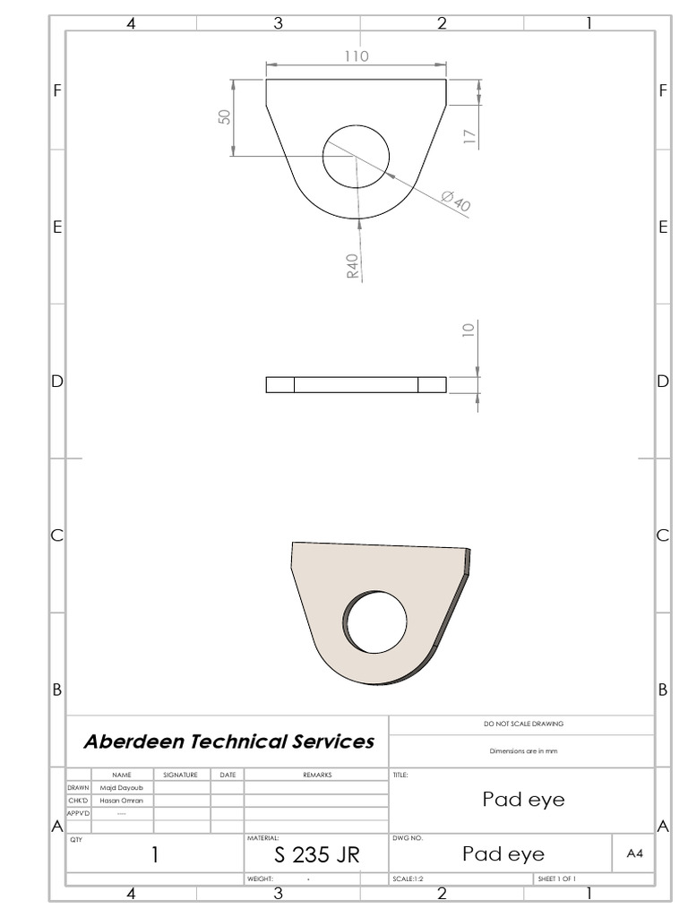 Pad Eye | PDF