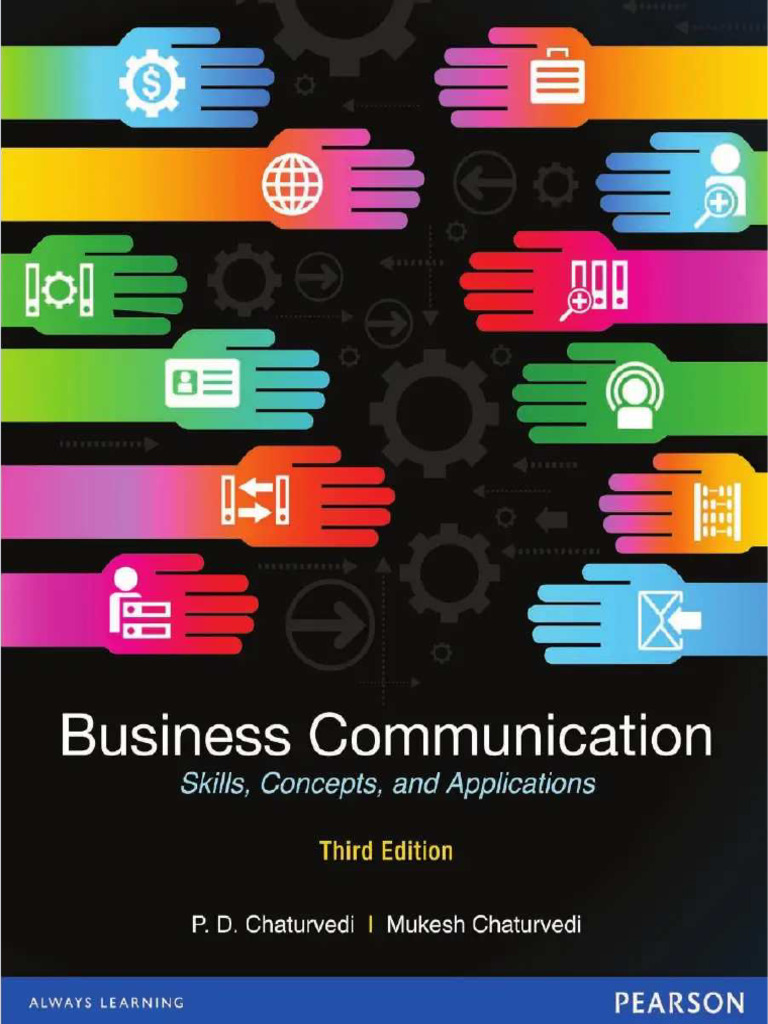 P D Chaturvedi Mukesh Chaturvedi Business Communication Skills Concepts ...