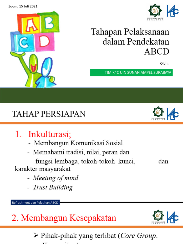 Tahapan Metode ABCD dalam Komunitas | PDF