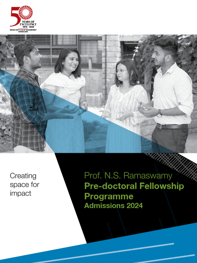 NSR PreDoc Fellowship Flyer | PDF | Postgraduate Education | Business