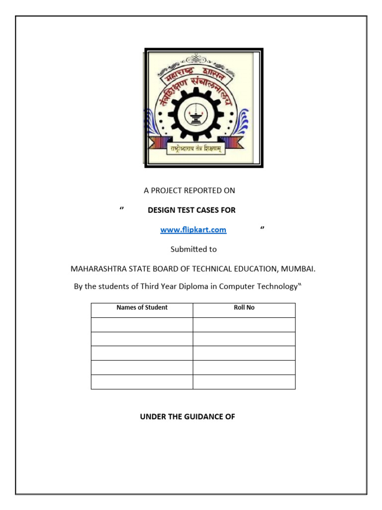 Flipkart Test Cases Design Report | PDF | Software Testing | Websites