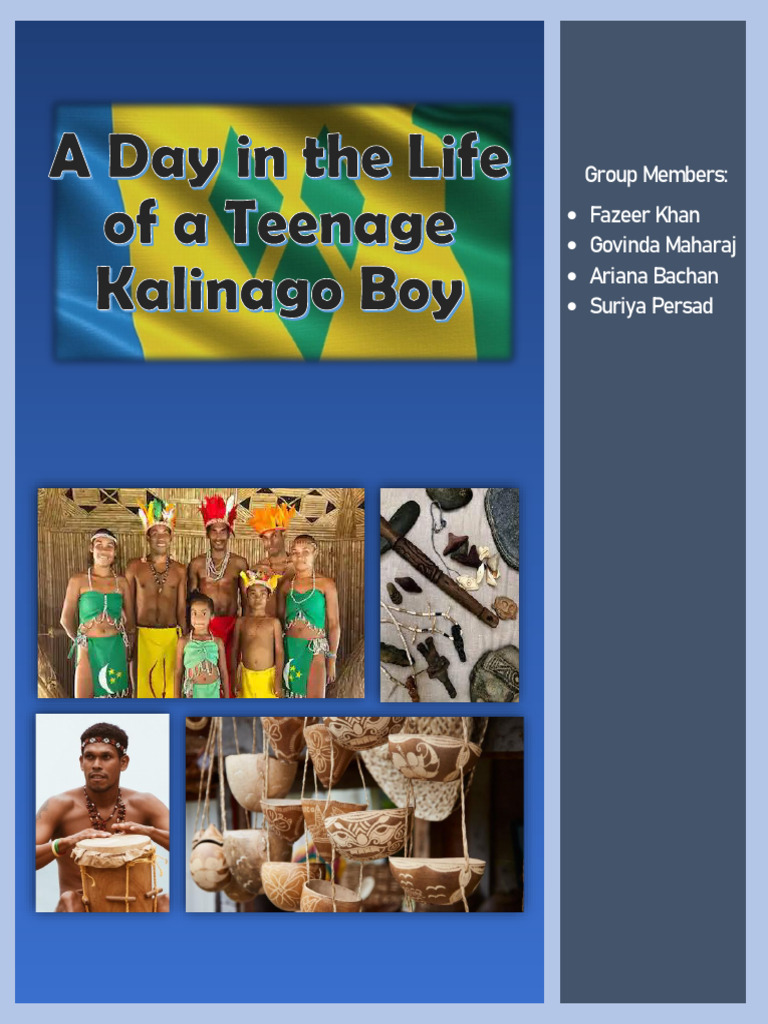 Group 1 A Day in The Life of A Teenage Kalinago Boy 3RS | PDF | Food ...