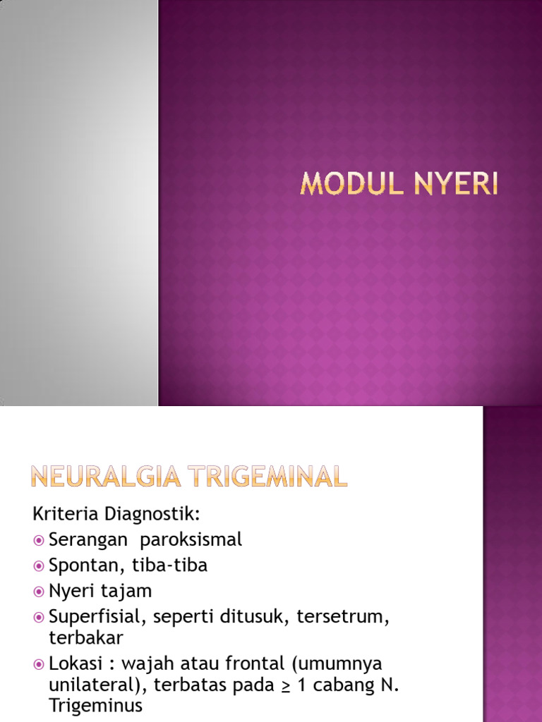 Modul Nyeri | PDF