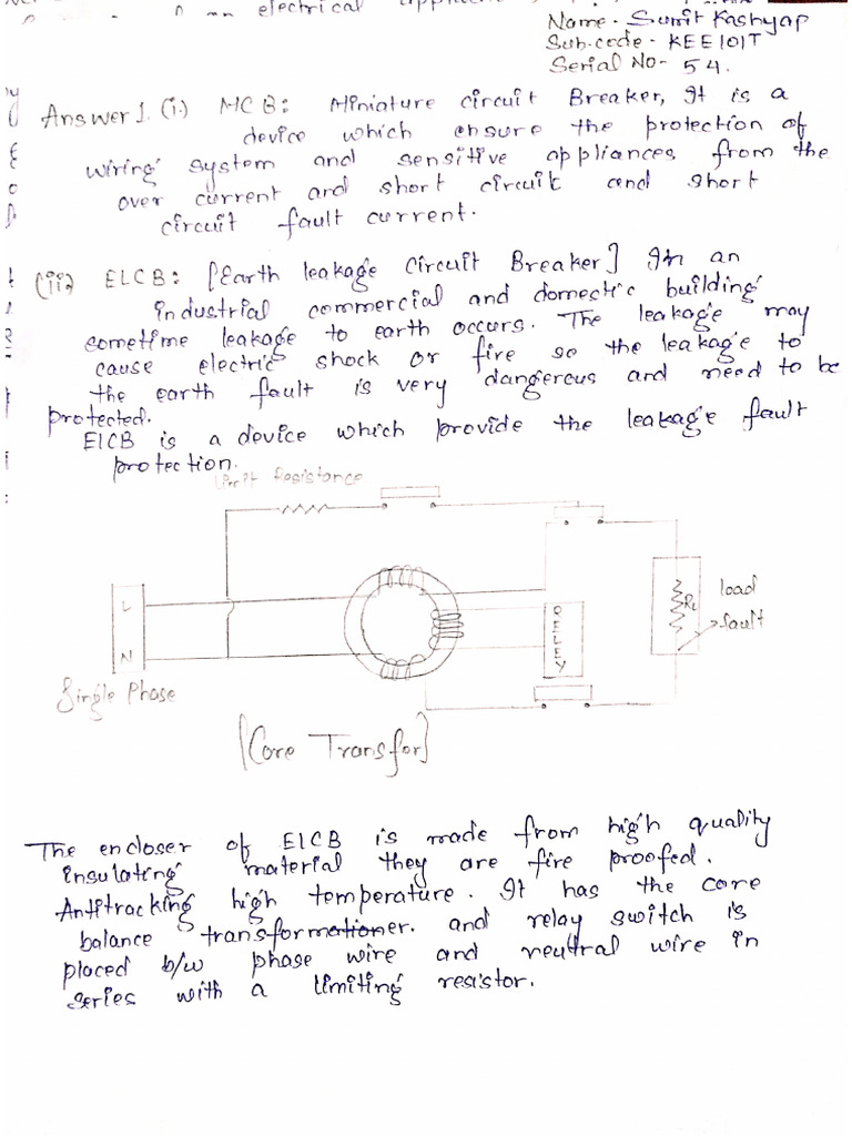 Electrical 3rd Assignment | PDF