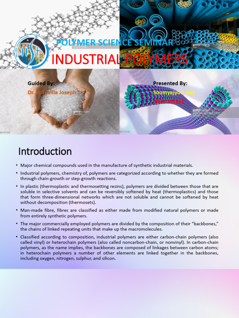 Industrial Polymers | PDF | Polymers | Polyethylene Industrial Polymers | PDF | Polymers | Polyethylene