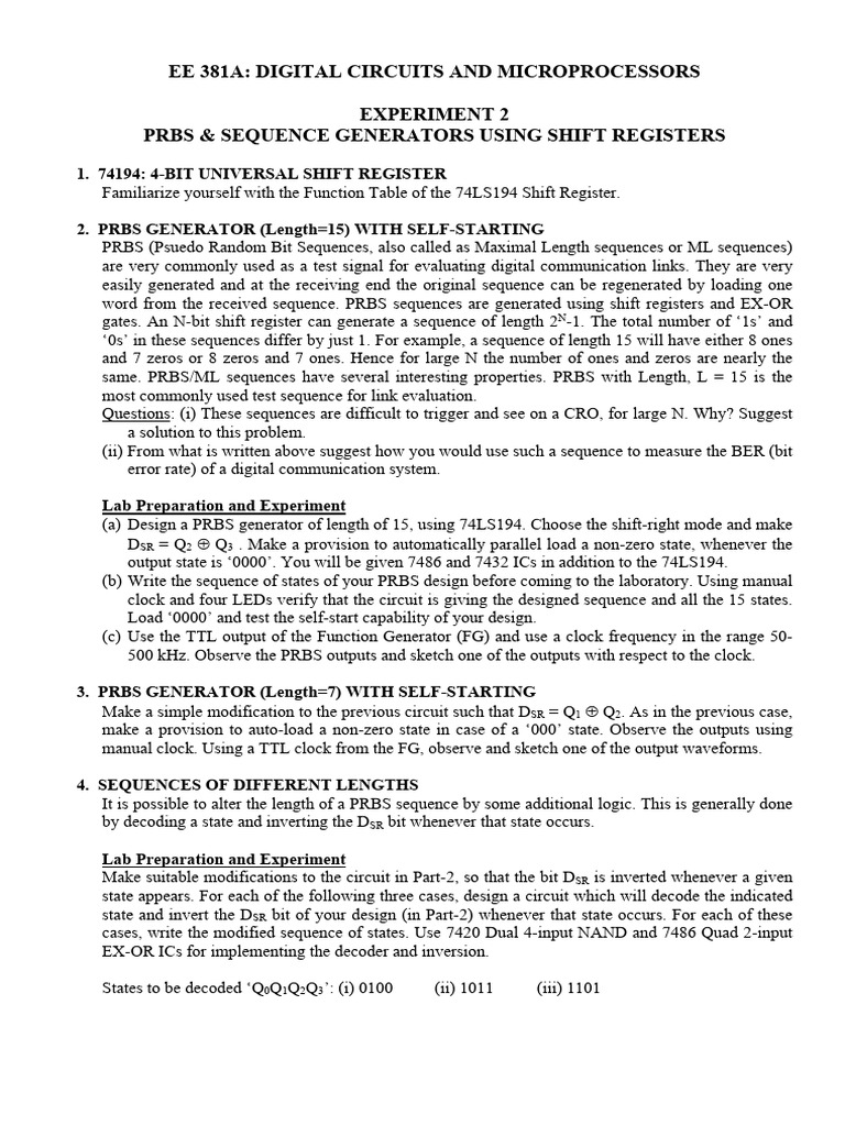 Expt 2 | PDF | Telecommunications Engineering | Computer Engineering