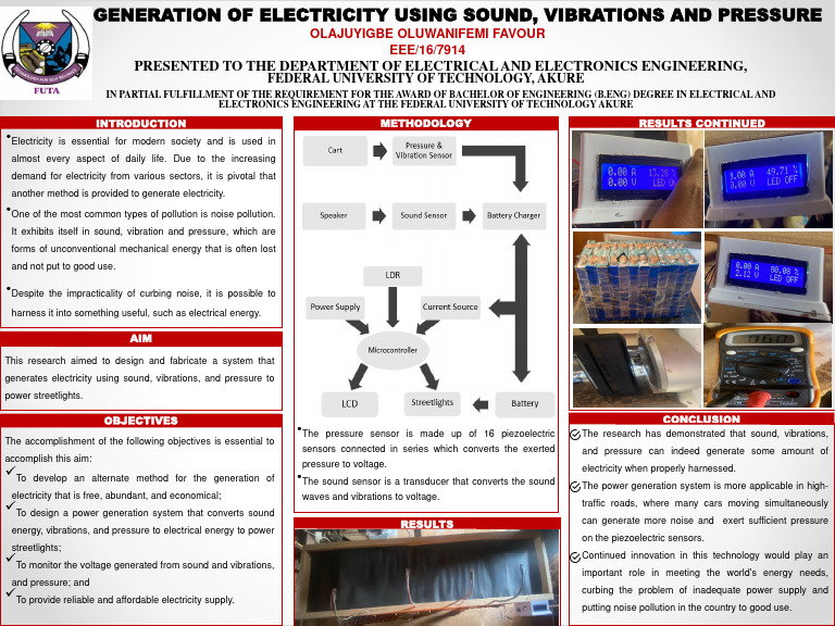 Harnessing Sound for Electricity Generation | PDF | Electricity ...