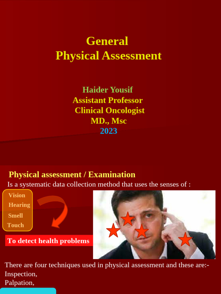 General Examination | PDF | Diseases And Disorders | Medical Specialties