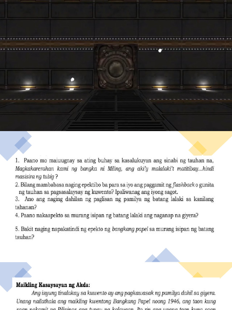 Bangkang Papel | PDF