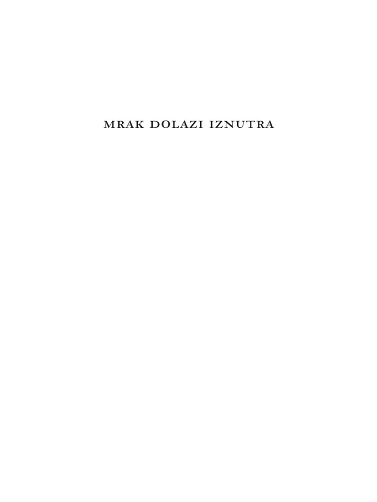 Mrak Odlomak | PDF
