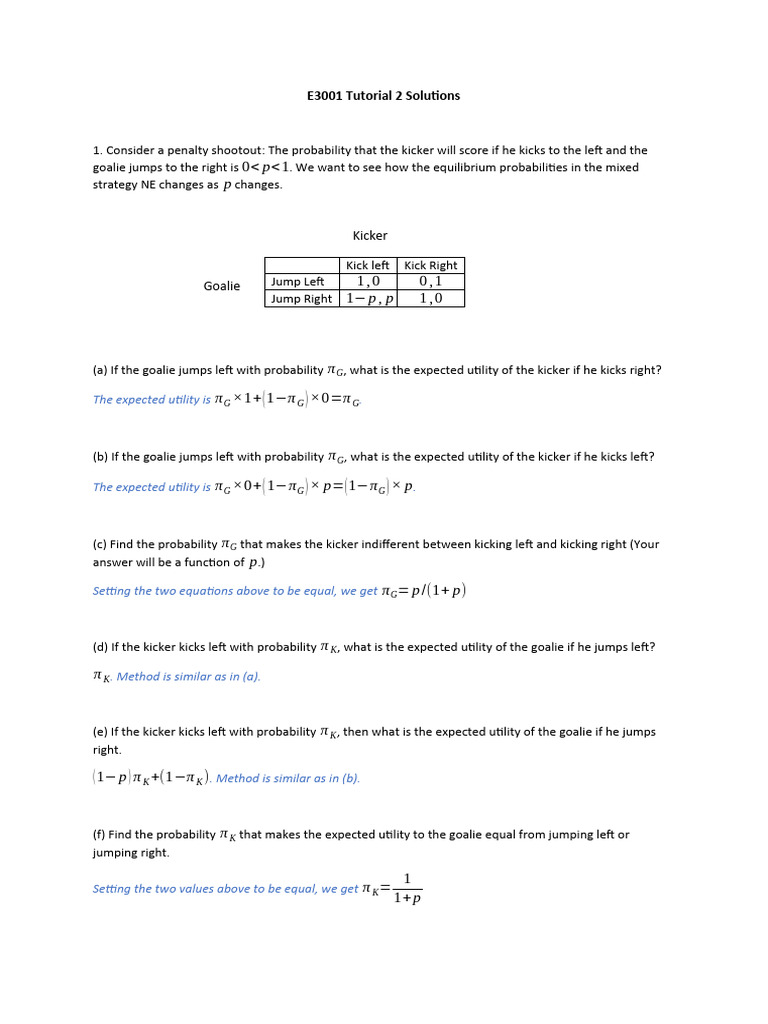 Tutorial 2 Solutions | PDF | Economic Methodology | Applied Mathematics