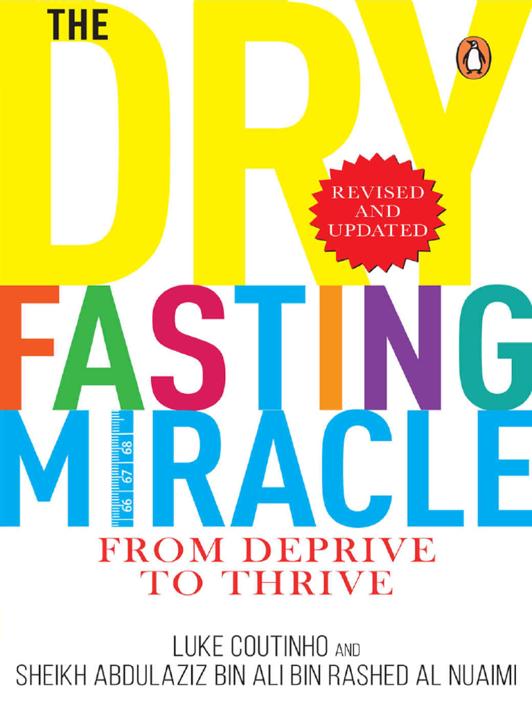 The Dry Fasting Miracle From Deprive To Thrive (Luke Coutinho Sheikh ...
