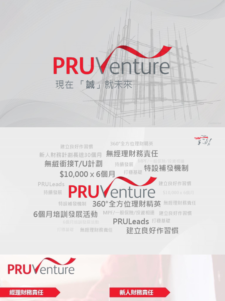 2. PRUVenture (6個月) 業績要求及支援 | PDF