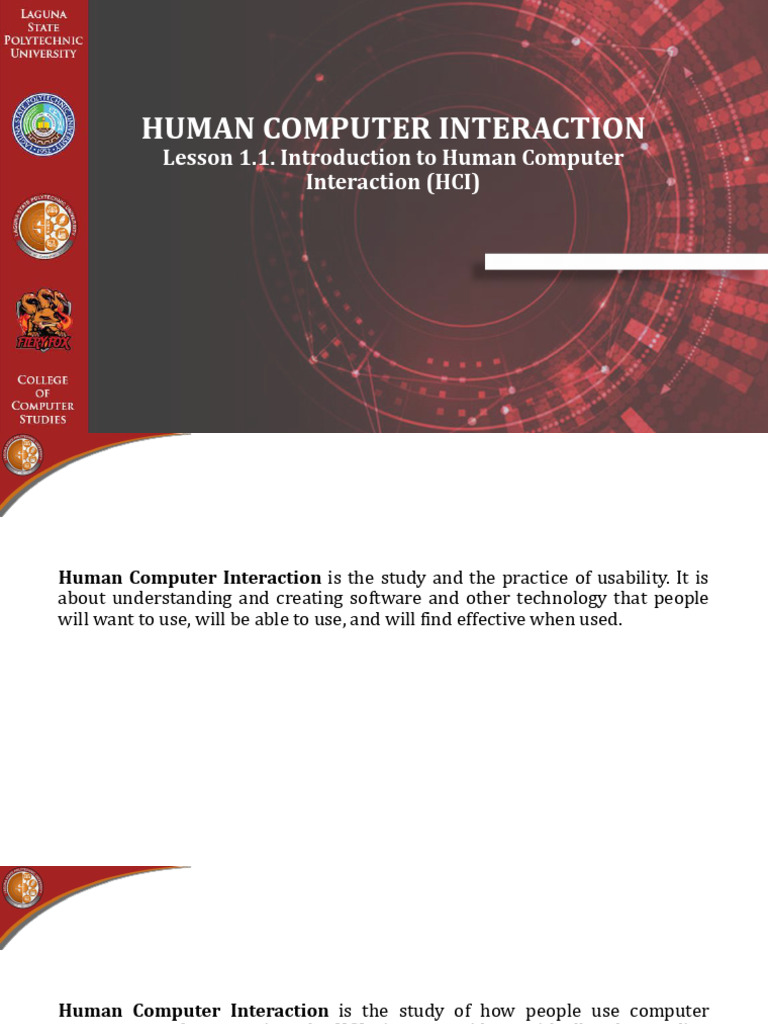Introduction to Human-Computer Interaction | PDF | Human–Computer Interaction | Usability