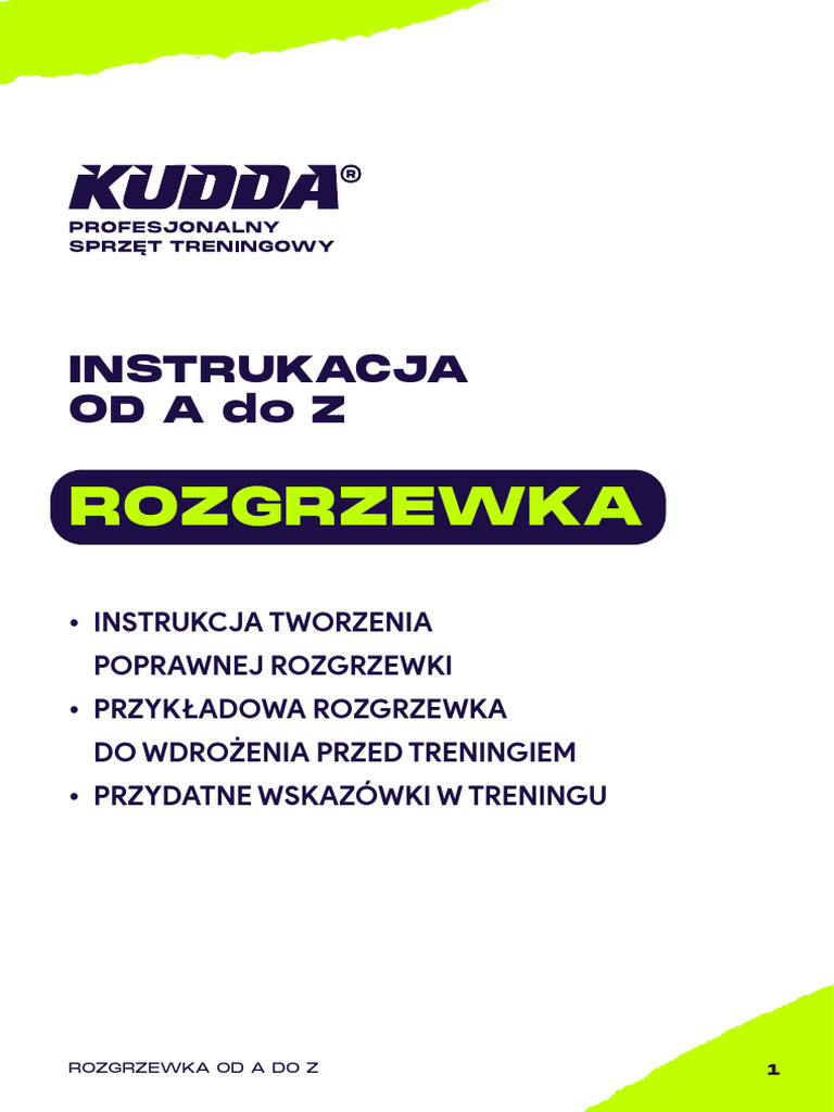 Kudda Rozgrzewka | PDF